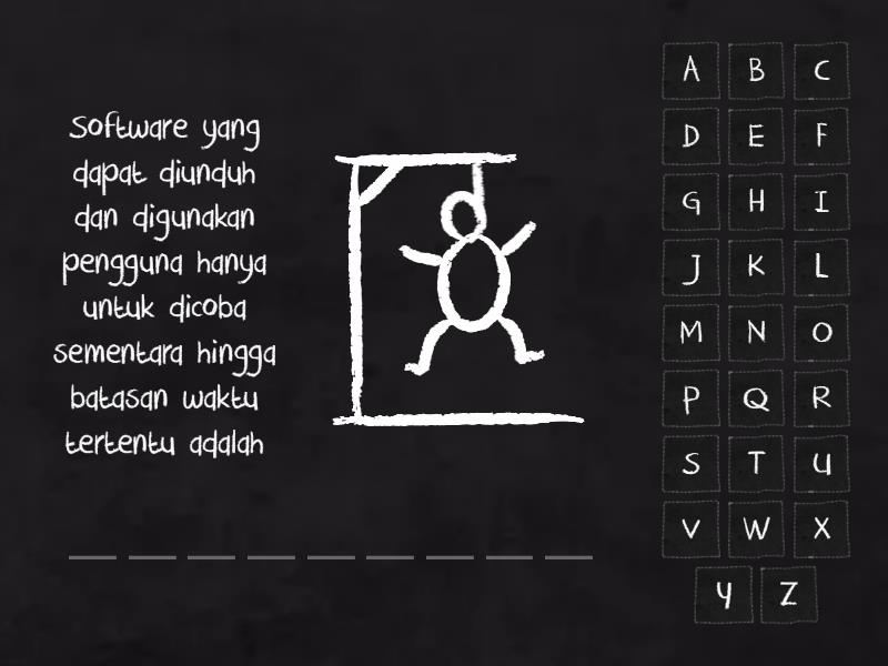 LATIHAN SOAL SOFTWARE - Hangman