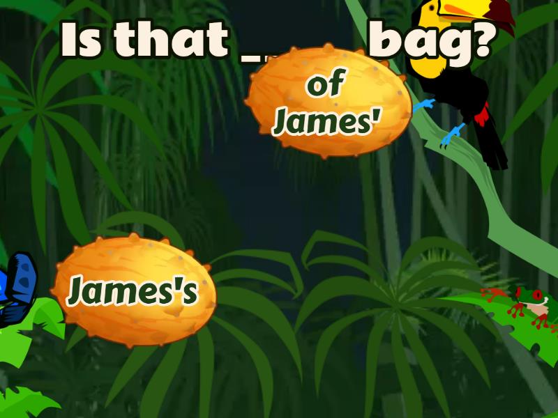 Possession game - Flying fruit