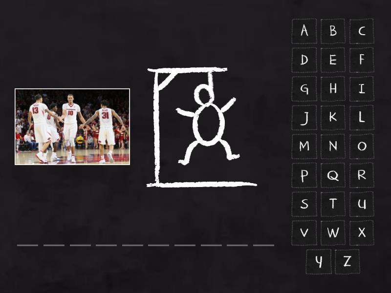 FITNESS ACTIVITIES - Hangman
