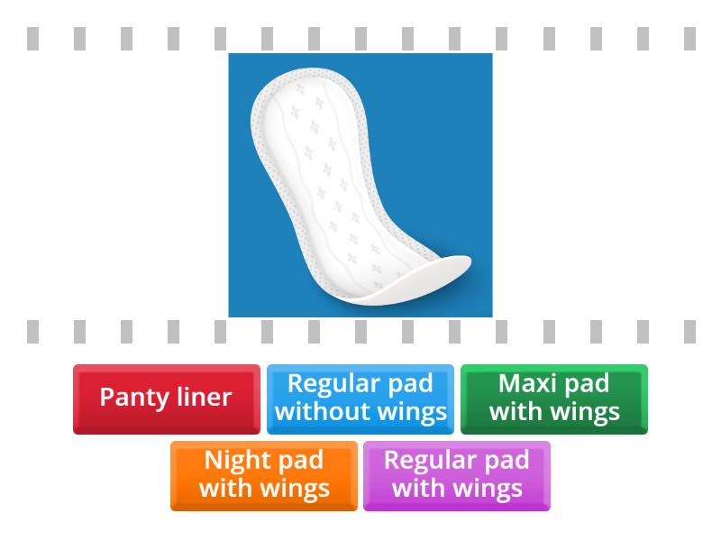 Types of Sanitary Pads - Find the match