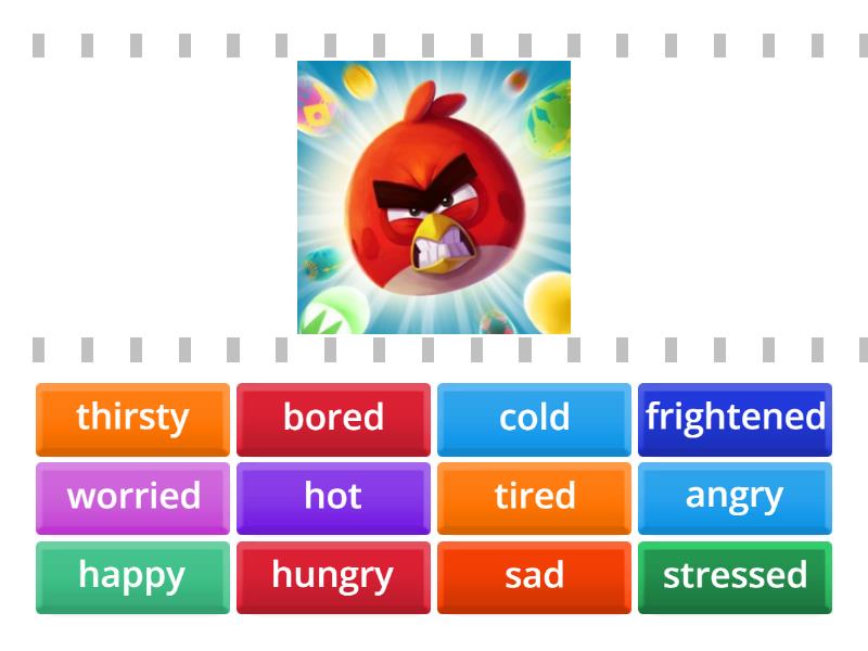 Emotions EF Elementary - Find the match