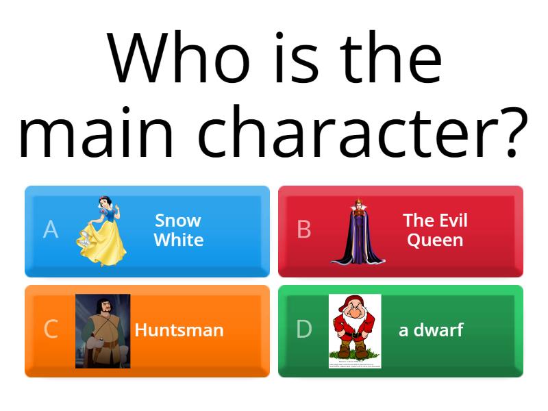 SNOW WHITE comprehension - Quiz