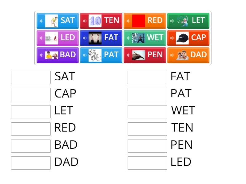 EASY CVC A&E MATCHING - Match up