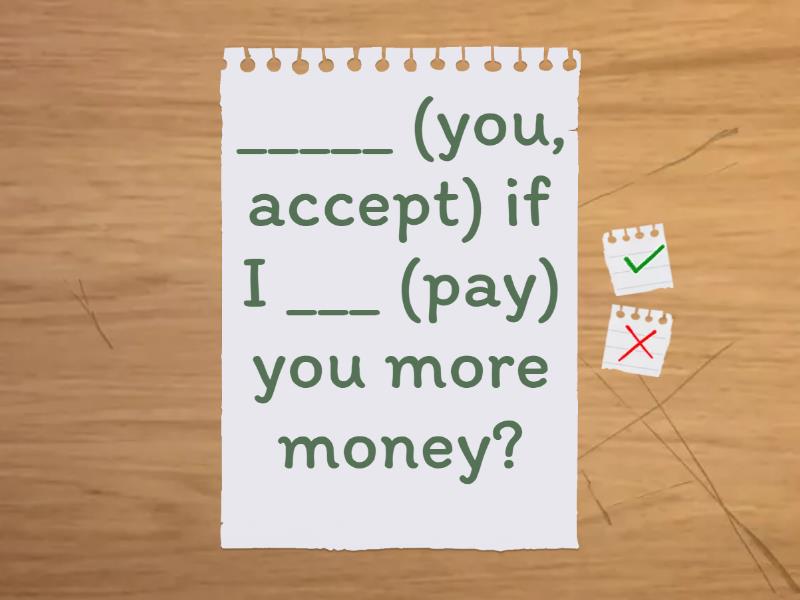 flip tiles, 1st conditional - Flash cards