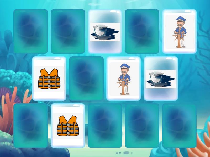 THE TITANIC - MEMORY GAME - JUNIOR - Matching pairs