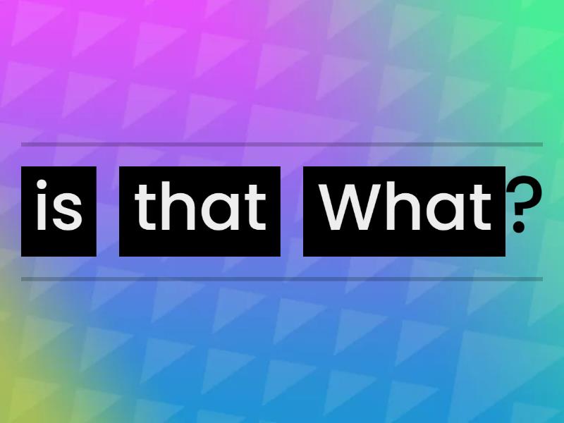 The Toy Store: DE U8 Sentence Patterns - Reordenar