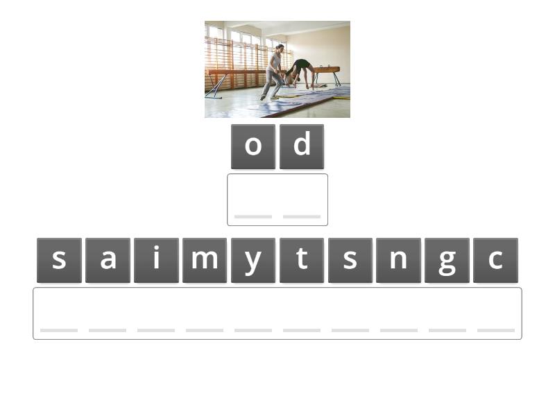 AS2 Unit 2 Vocabulary - Anagram