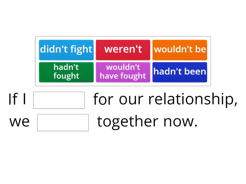 Mixed Conditionals - Complete the sentence