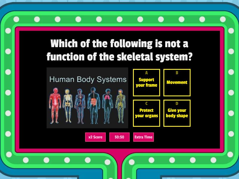The Human Body Game Show - Gameshow quiz