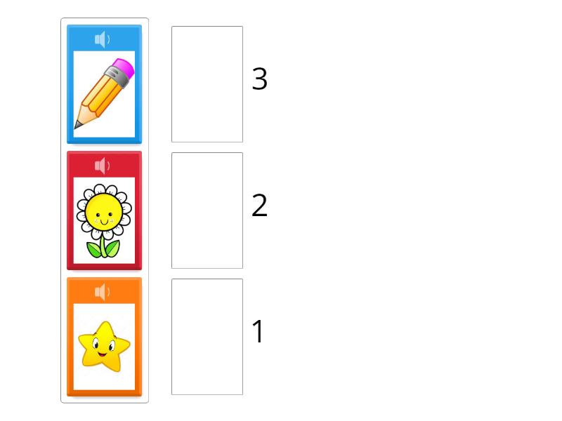 CUENTA CUANTAS SÍLABAS SON - Match up