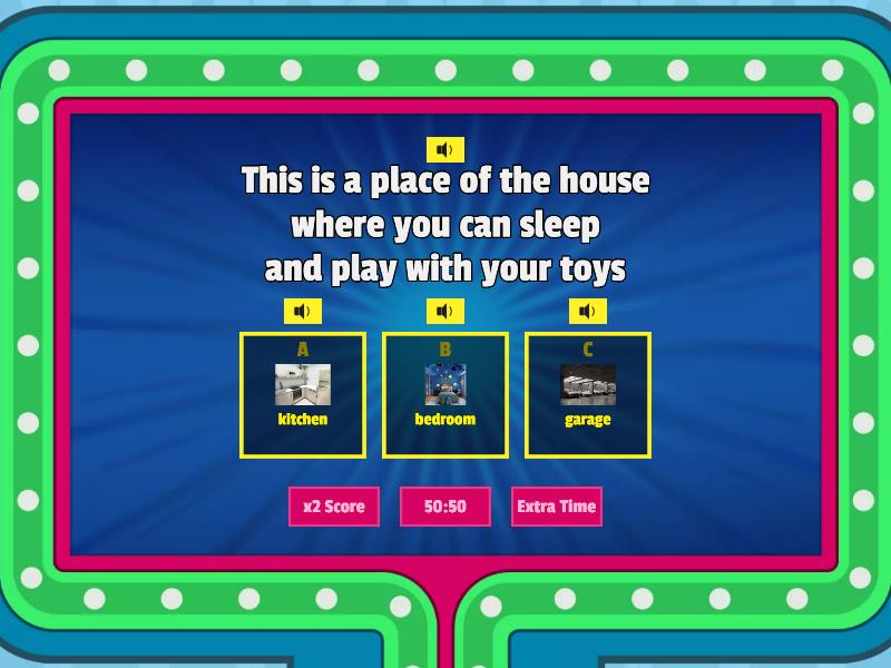House game - Gameshow quiz
