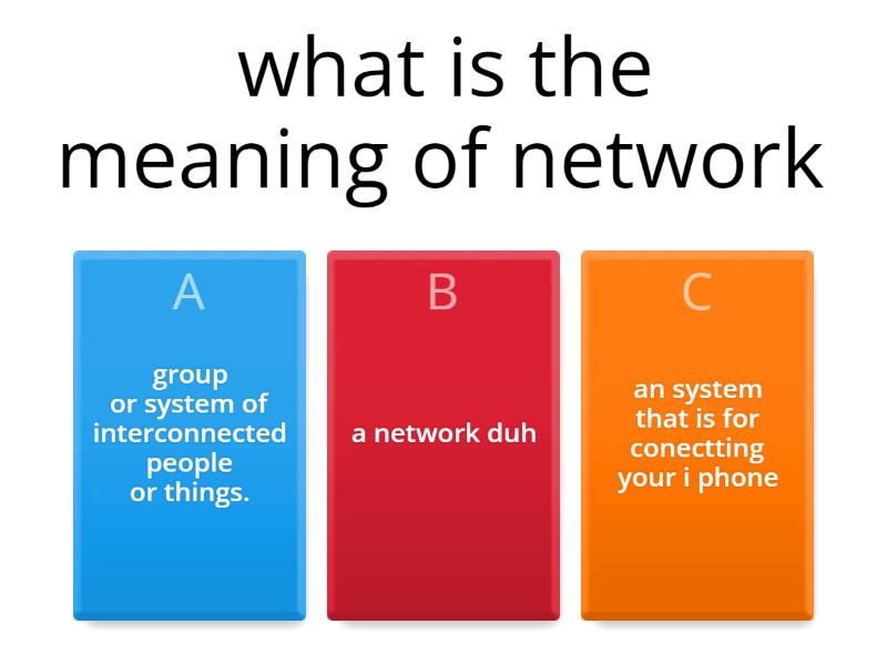 network - Quiz