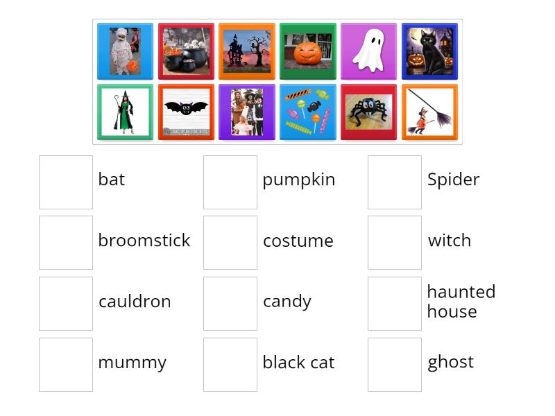 halloween - Match up