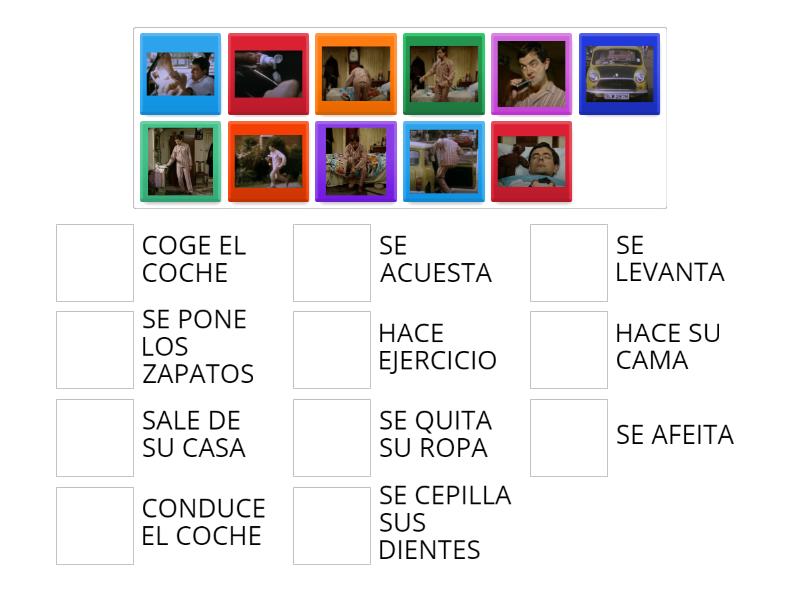 Rutina de Mister Bean - Match up