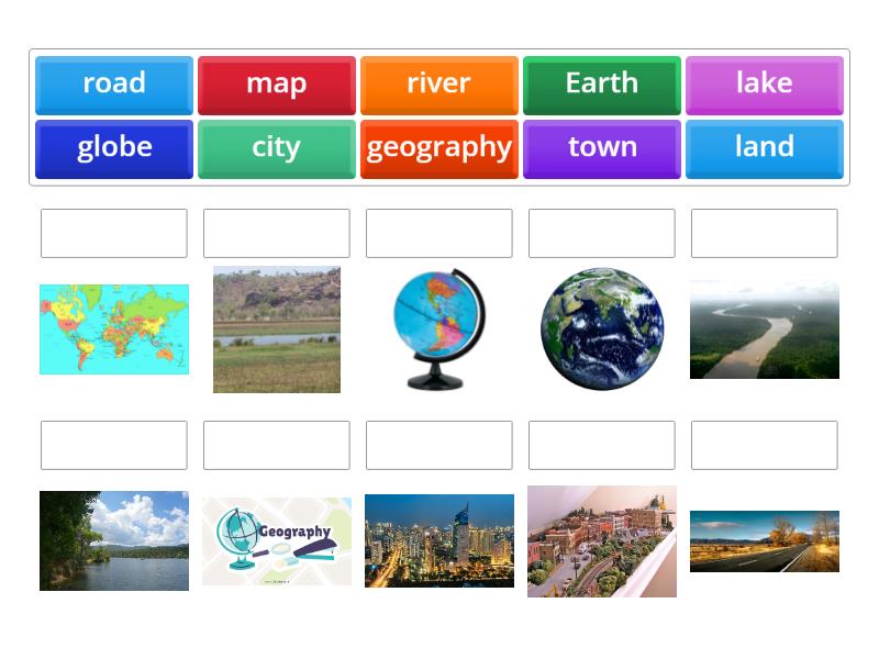 Geography - Match up