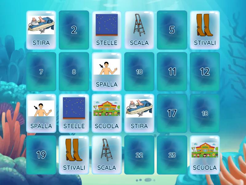 memory /s/ + consonante iniziale 2 - Parejas