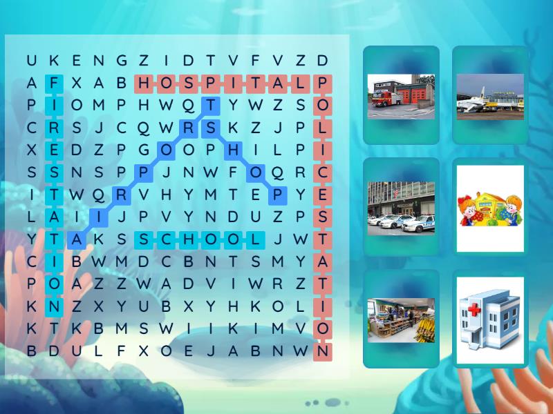 FF2 unit 9 search - Wordsearch