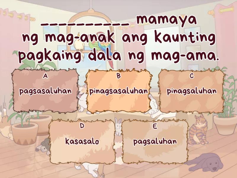 Pandiwa at mga Aspekto Nito - Kuis