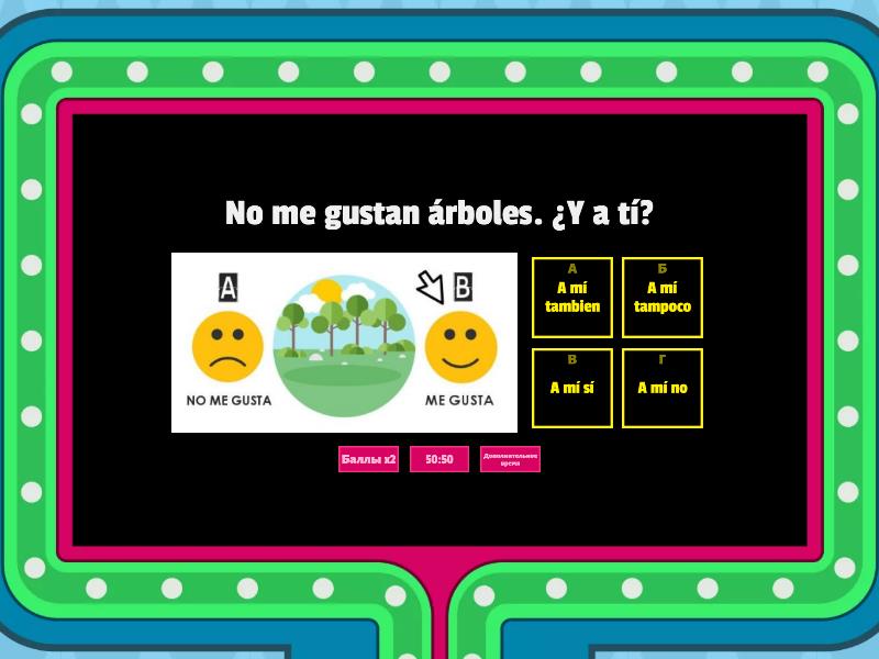 gustar - Gameshow quiz