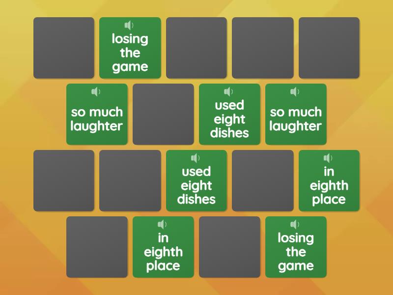 6.3 Matching Phrases - Matching pairs