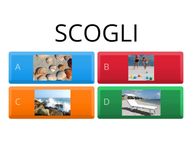 A2 - lessico al mare - Quiz