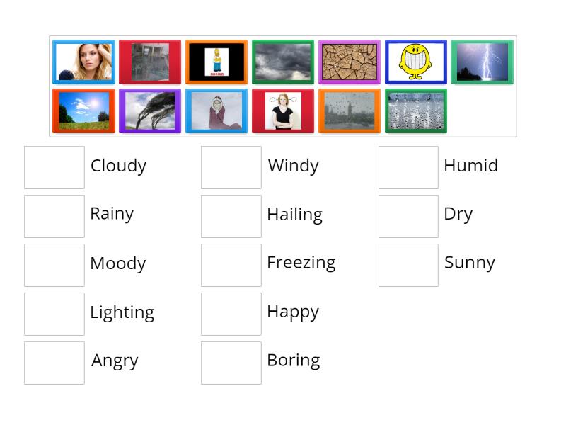 BK Weather and Emotions - Match up