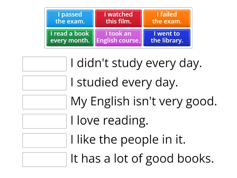 Roadmap A1 Lesson 9C - Match up