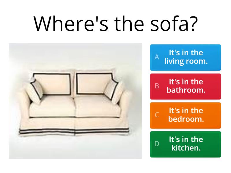 Where is ...............? - Quiz