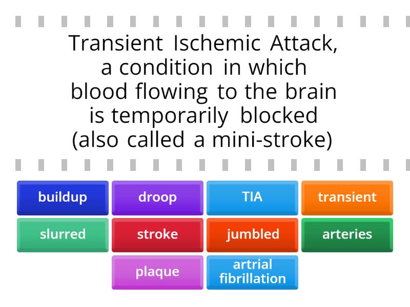 TIA Vocabulary - Find the match