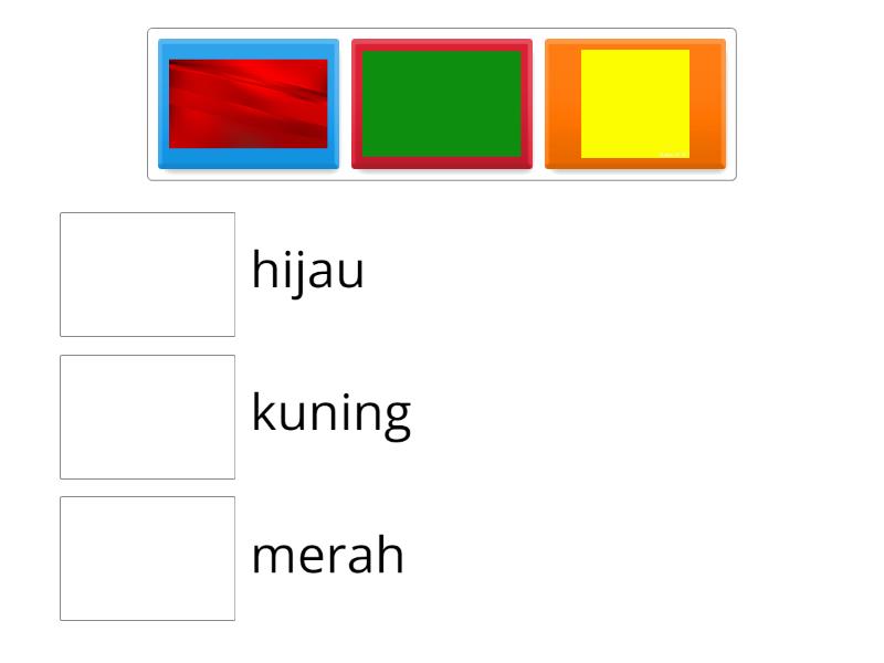 warna kelas 2 - Match up