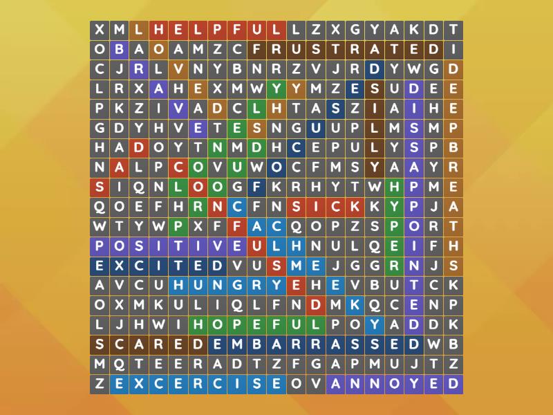 Counseling Word Search - Wordsearch