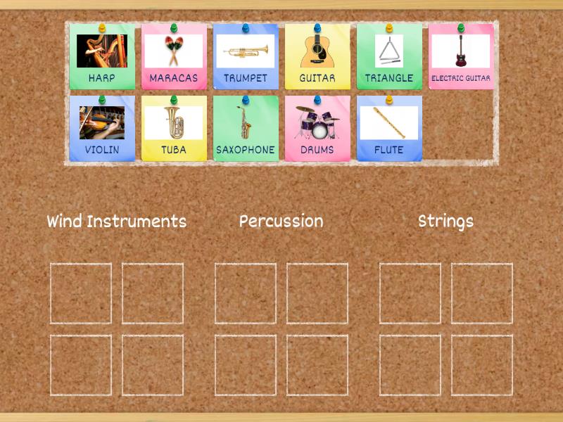 Instruments Family - Group sort