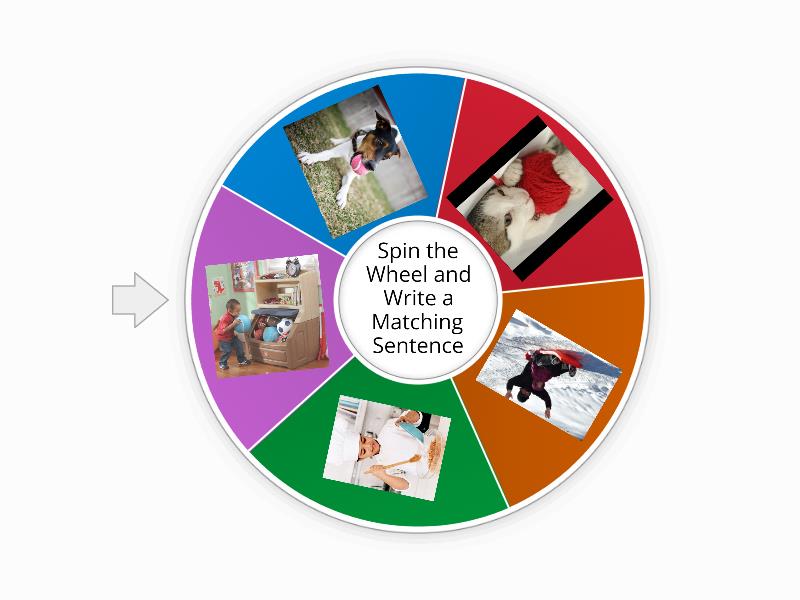 Picture Prompts (Writing) - Spin the wheel
