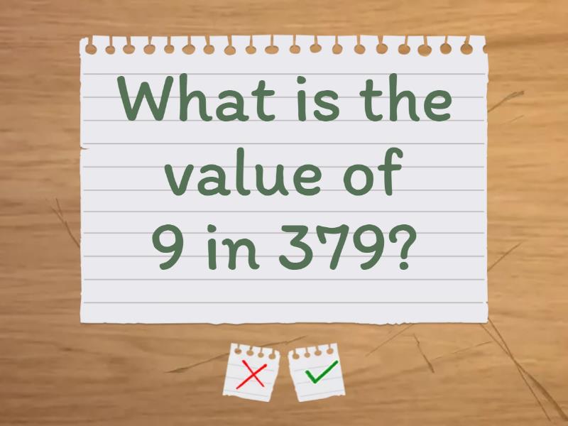 Place Value to 1,000 - Flash cards