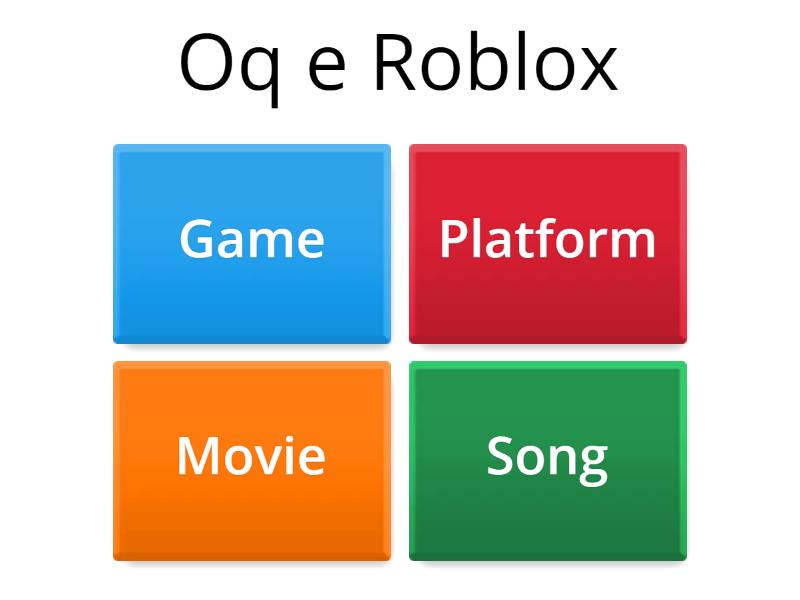 Roblox Knowledge Quiz - Questionário
