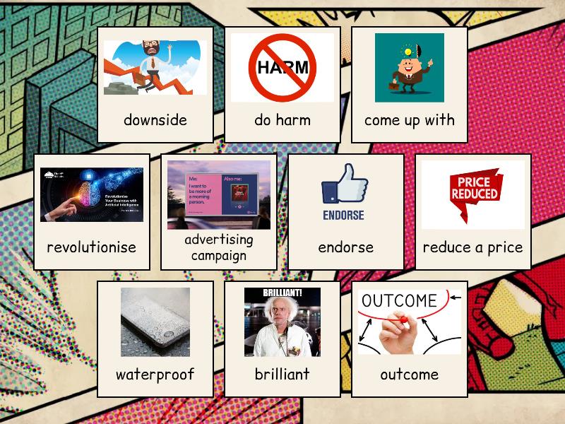 speakout upper-intermediate 5 words part 1 - Flip tiles