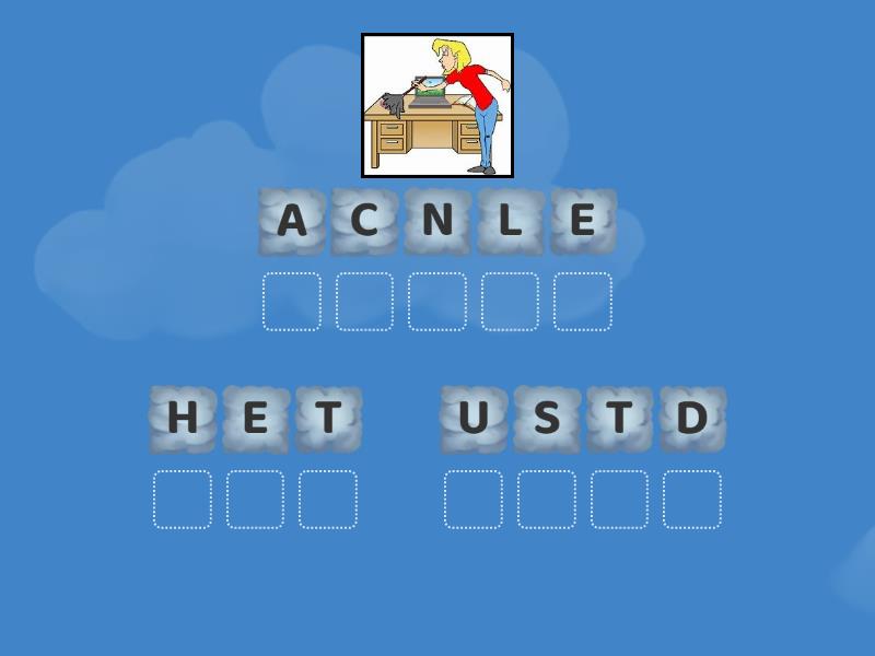 DOING CHORES - Anagram