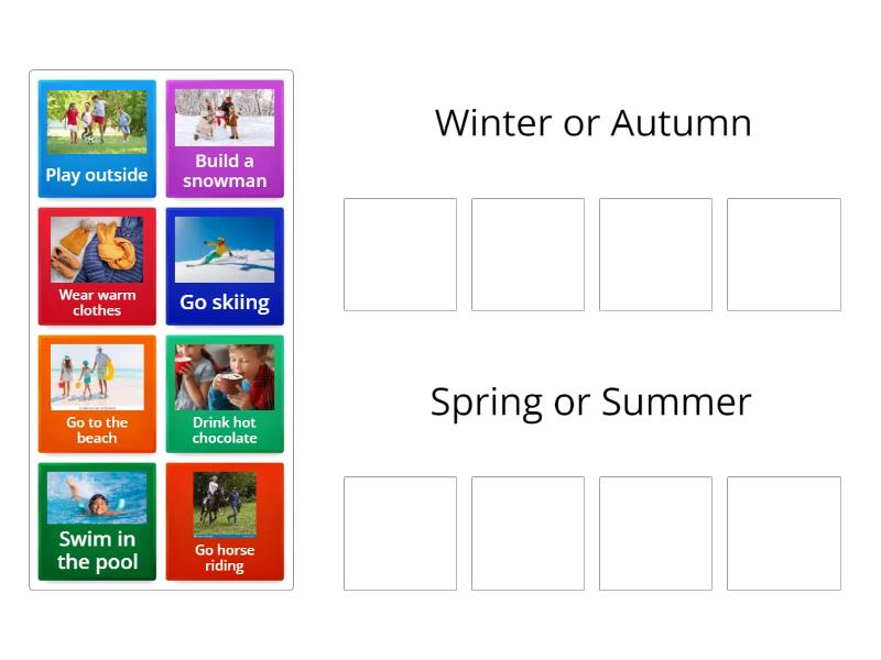 Revision: Vocabulary - Group sort