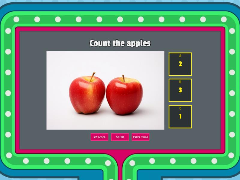 Counting - Gameshow quiz