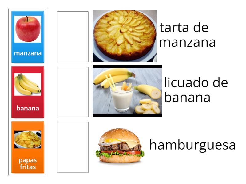 Alimentos saludables - Match up