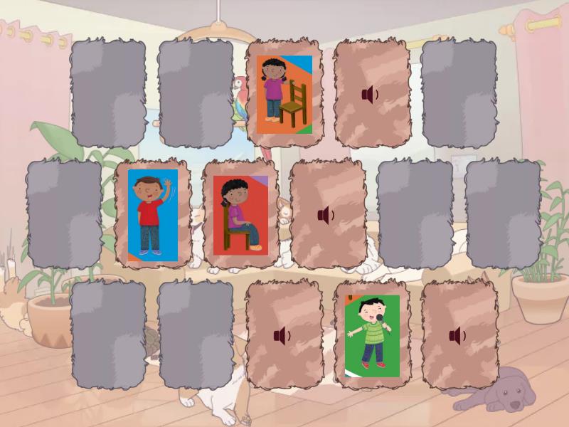 LOOK STARTER - UNIT 1 - Review - Matching pairs