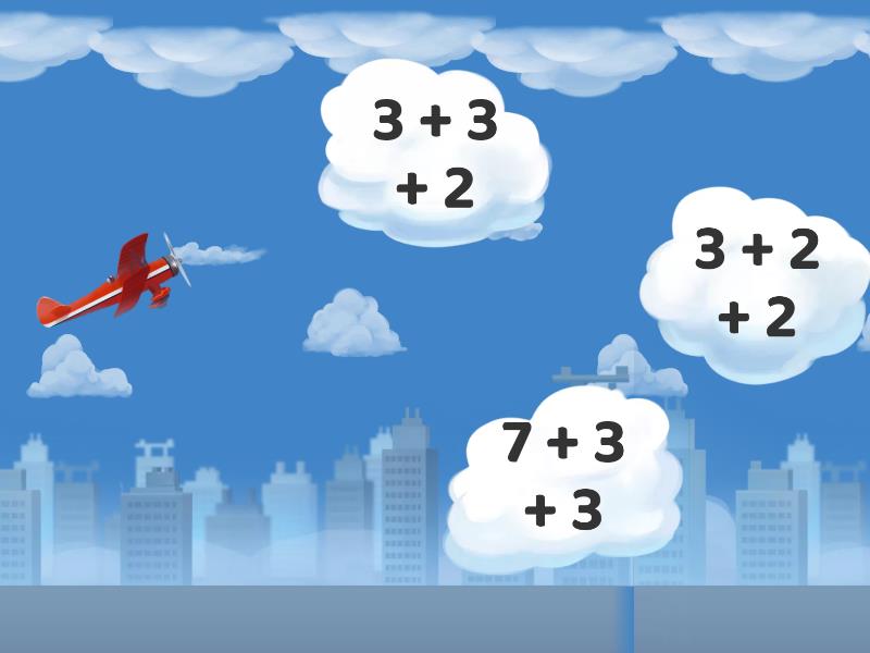 Addition - Year 2 - Airplane