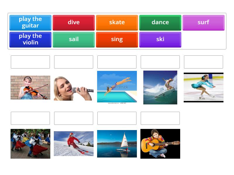 Spotlight 4 Unit 2a - Match up