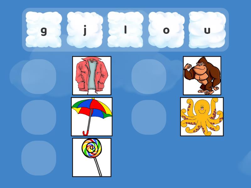 Choose the correct sound. - Match up