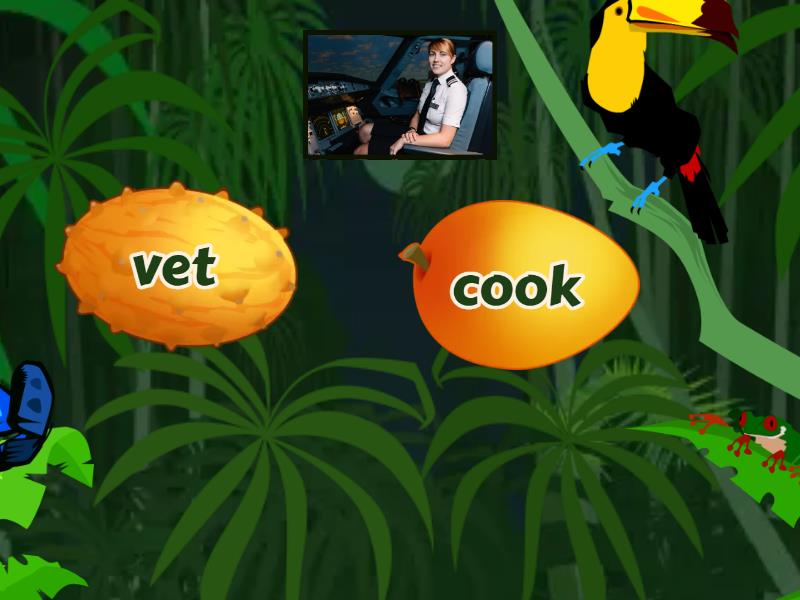 Occupations PS Fruit Game - Flying fruit