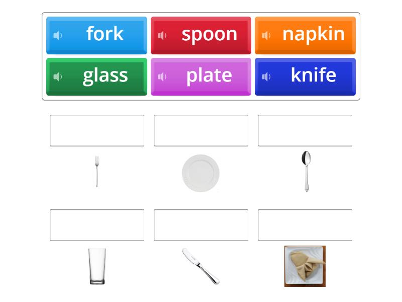 set the table english travellers - Match up