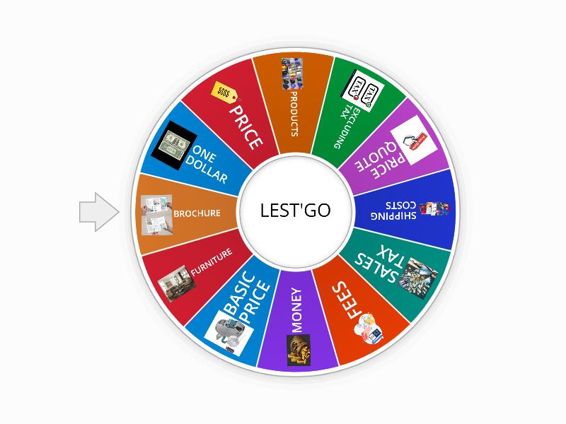 PRICE - Spin the wheel