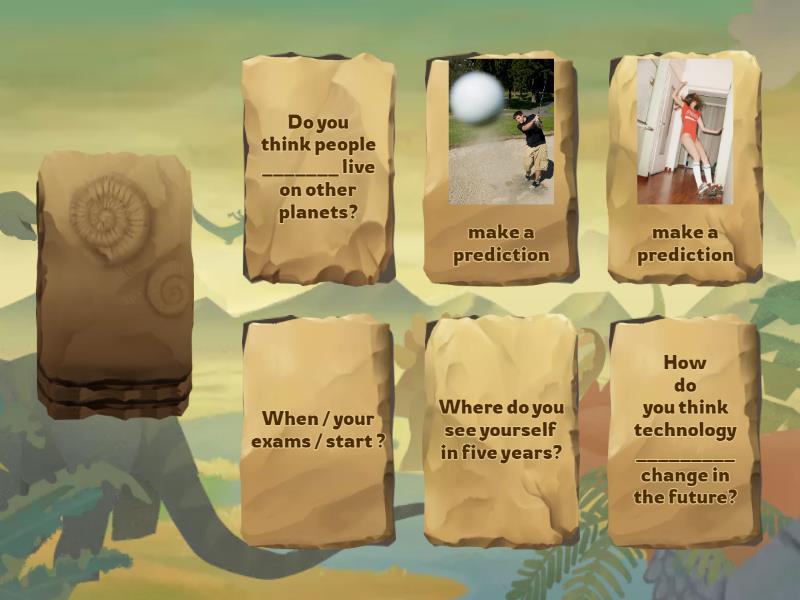 future plans and predictions speaking - Speaking cards
