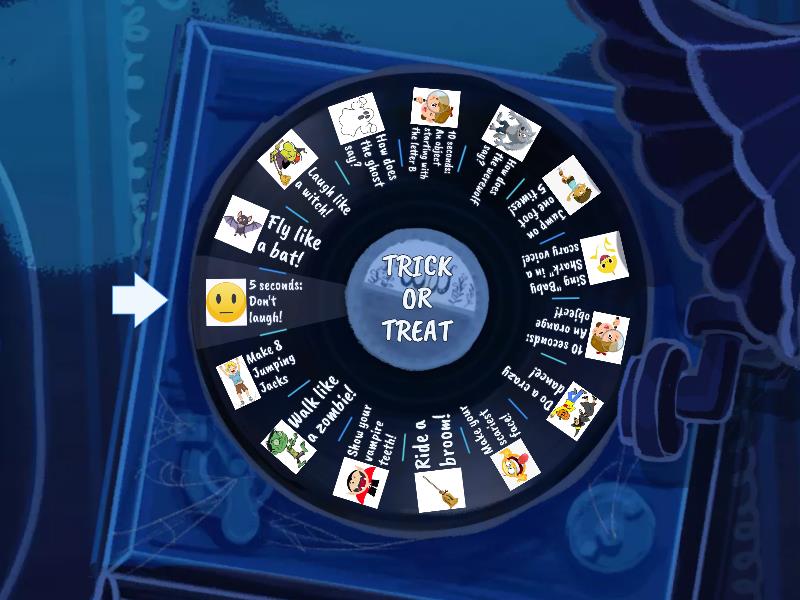 HALLOWEEN - Spin the wheel