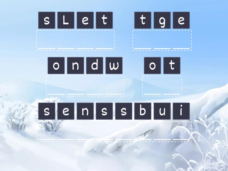 English Business expressions - Anagram